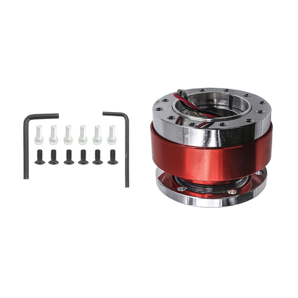Universal Car Tuning Steering Wheel Quick Release Hub Adapter Snap off ...