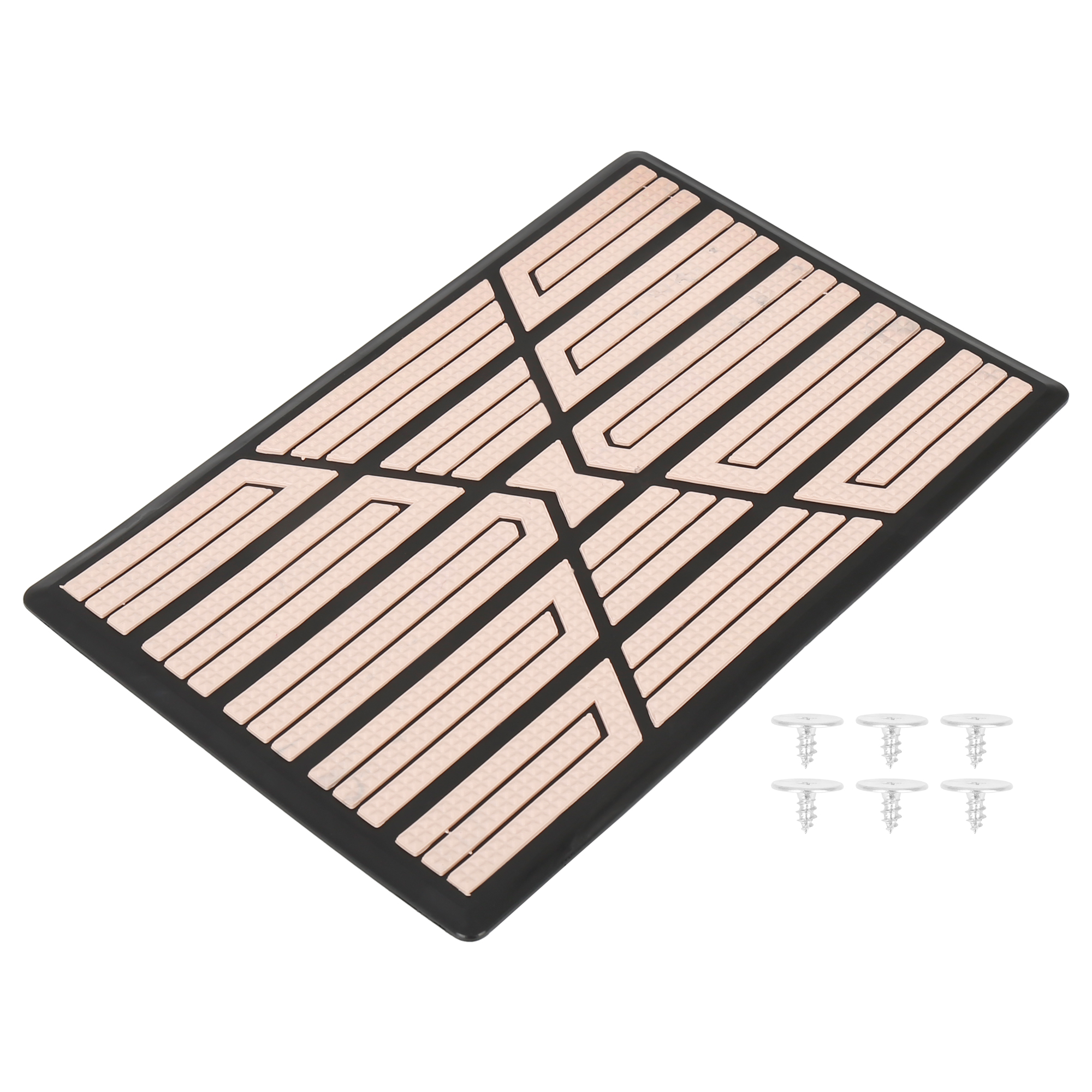 Universal Car Vehicles Truck Floor Mat Carpet Heel Pad Plate Foot Pedal ...