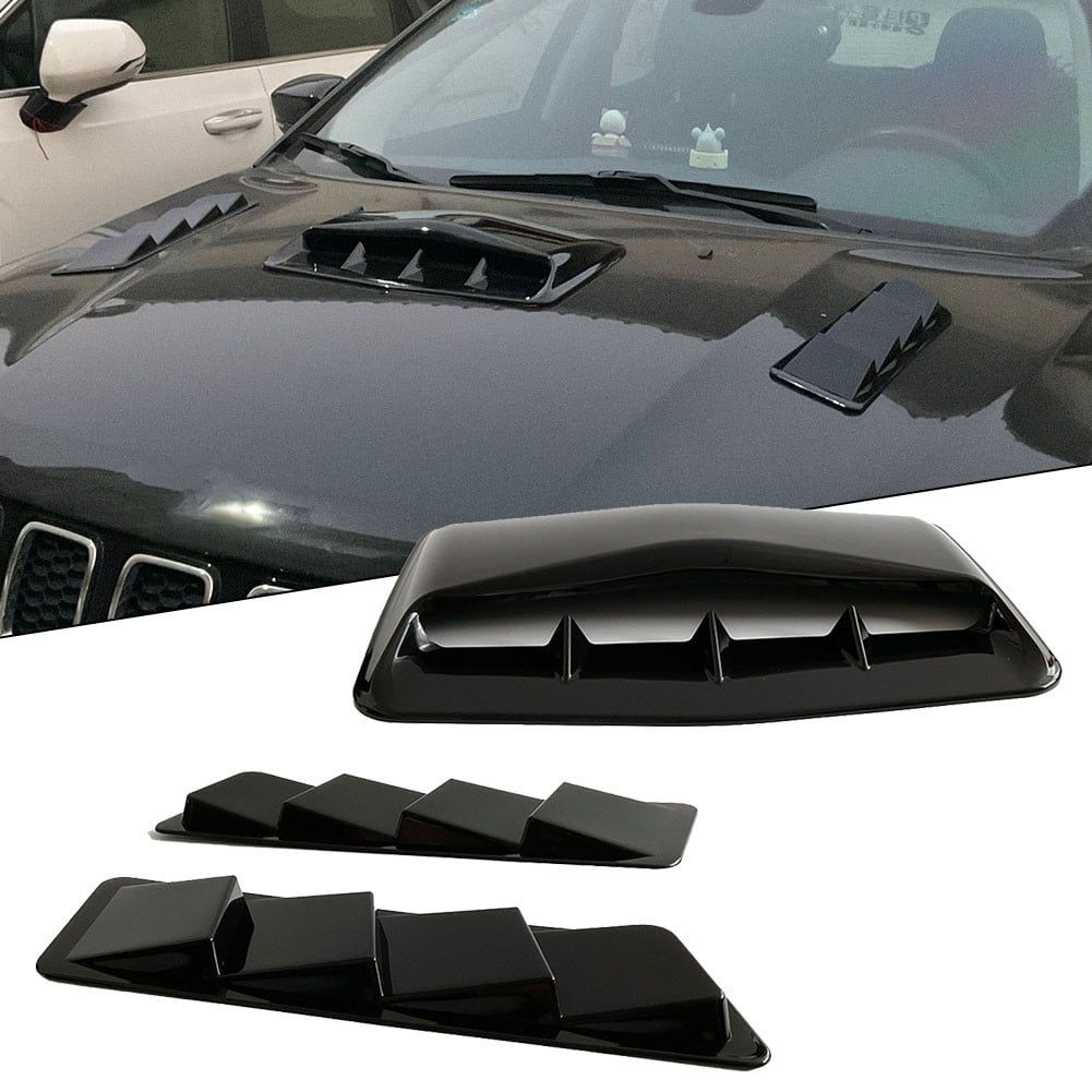 Universal Car Vent Decorative Air Flow Intake Bonnet Hood Scoop Cover ...