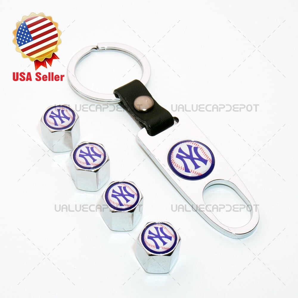 Universal Car Wheel Tire Valve Dust Stem Air Cap Keychain New York ...