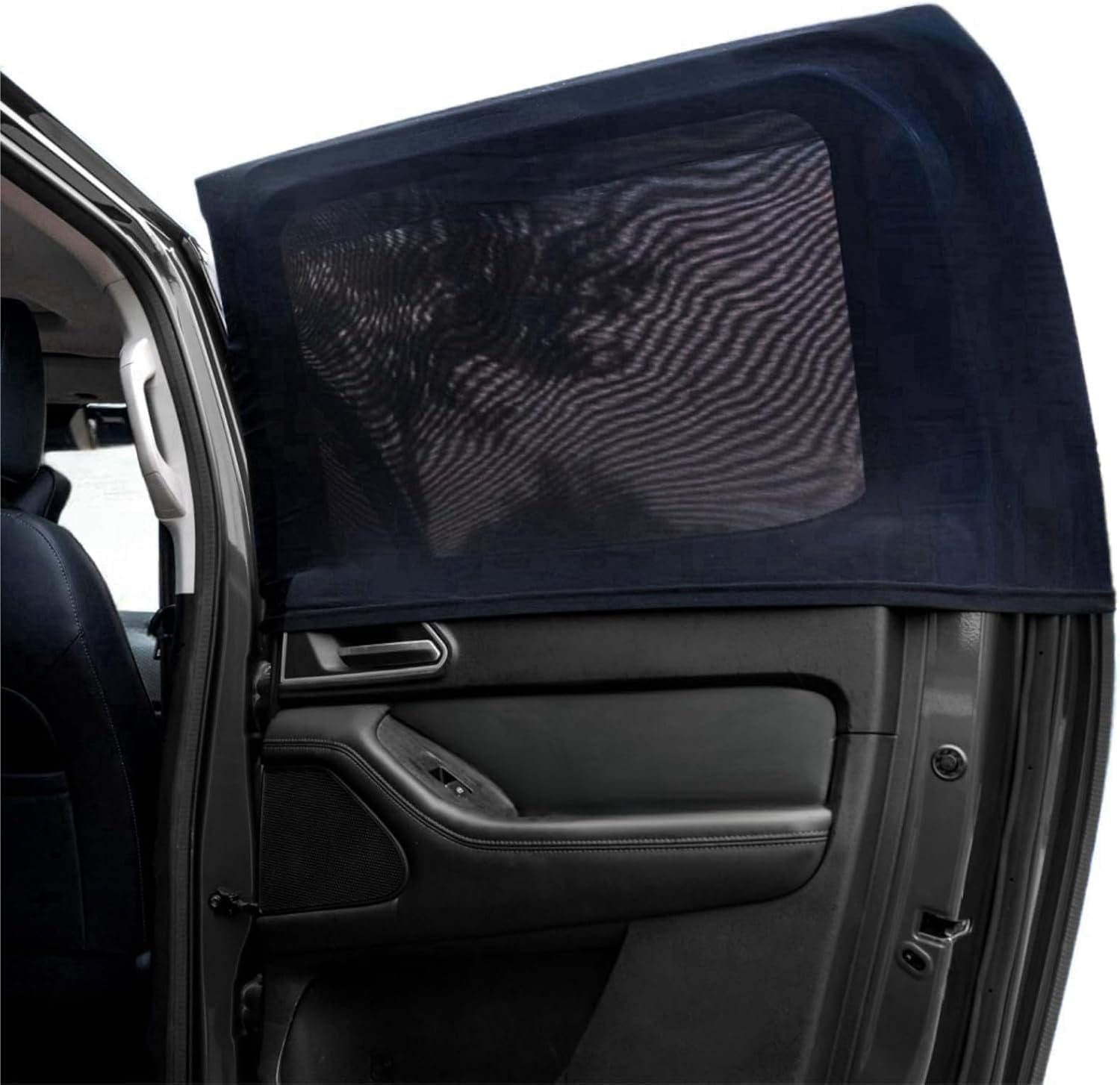 Universal Car Window Screen for Rear Window 25"(H) X43(W), Elastic Mesh ...