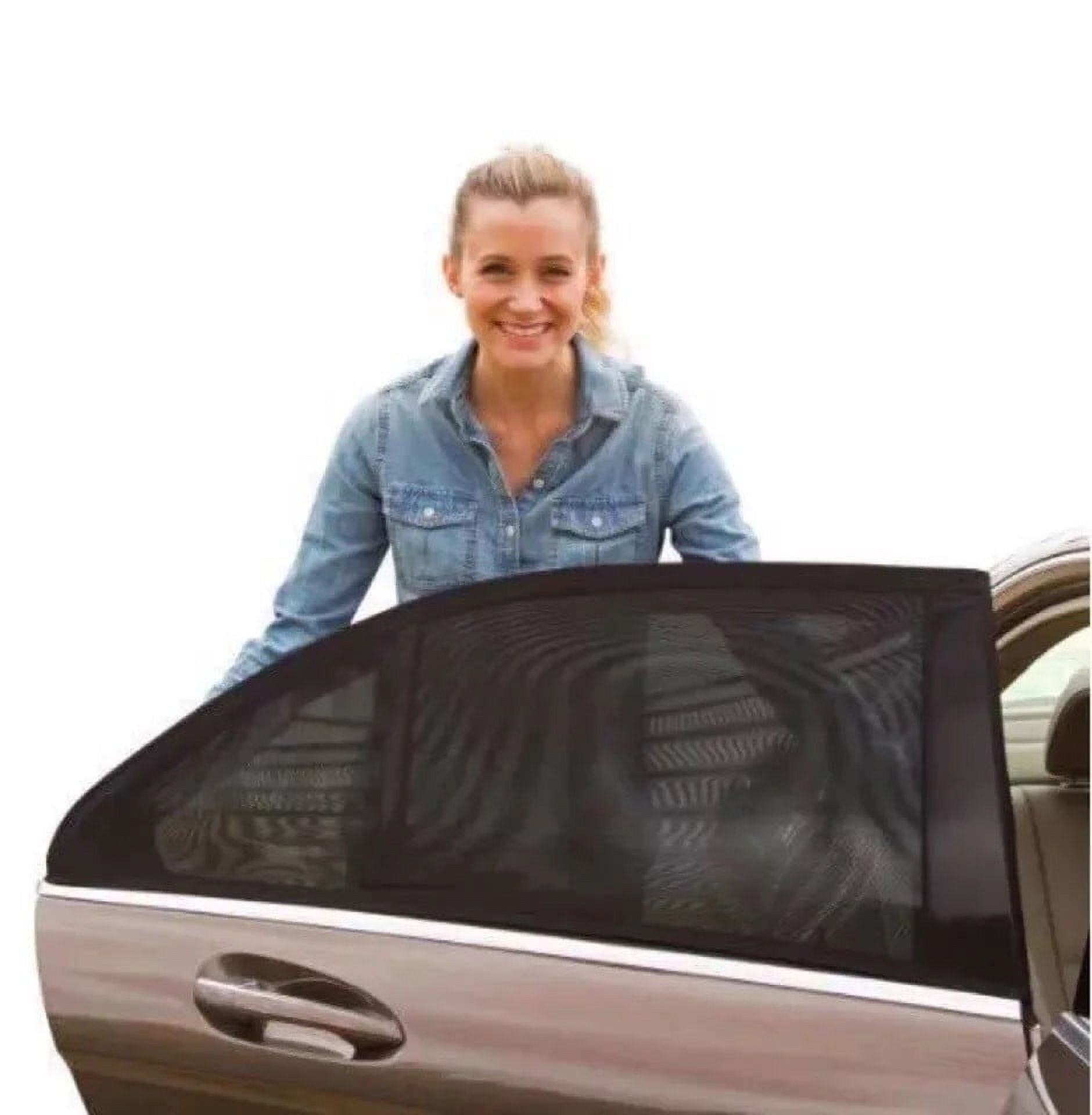 Universal Car Window Screens, Sunscreens for Cars, Adjustable Fit ...