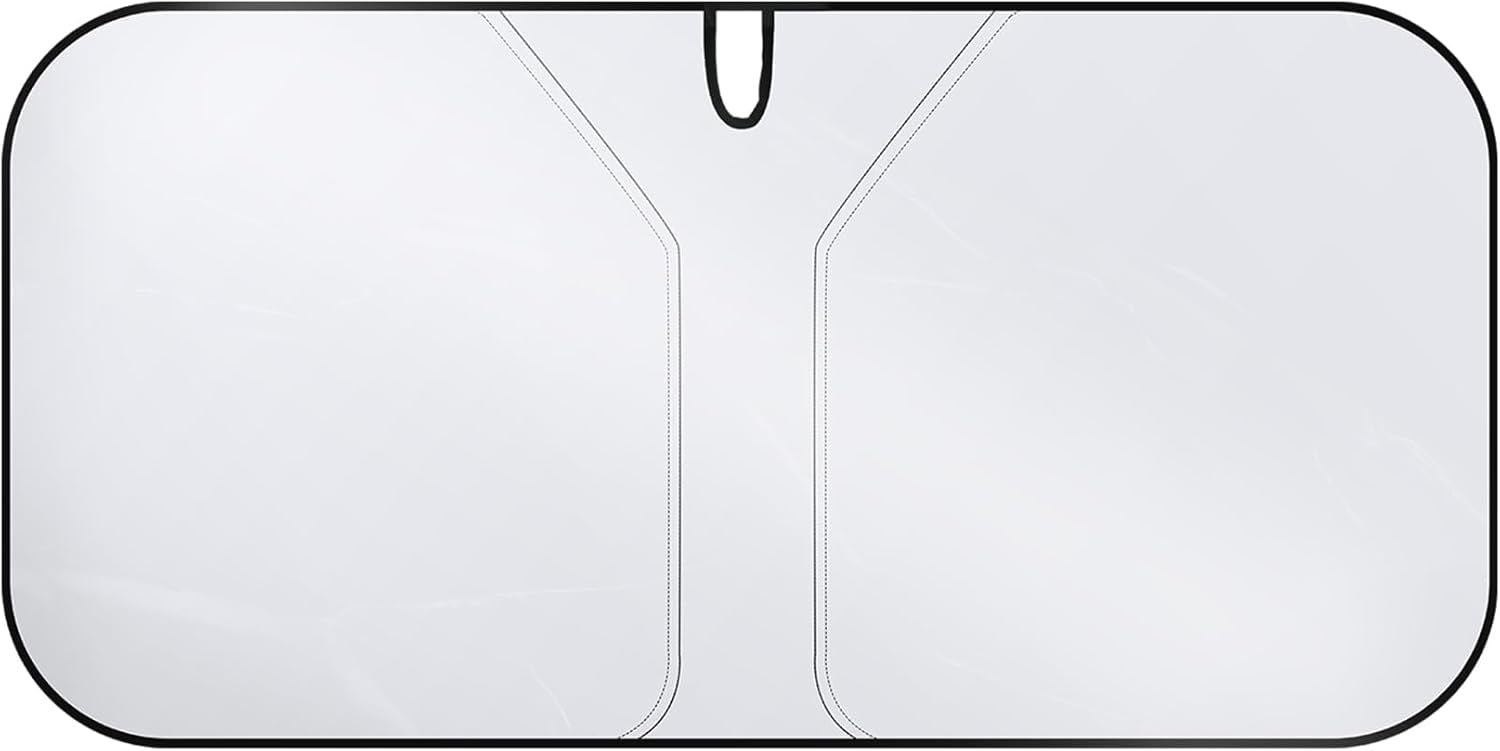 Universal Car Windshield Sun Shade, Foldable Reflective for Windshield ...