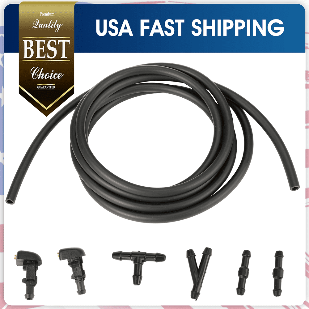 Universal Car Windshield Wiper Washer Squirter Nozzle Spray Jet Kit ...