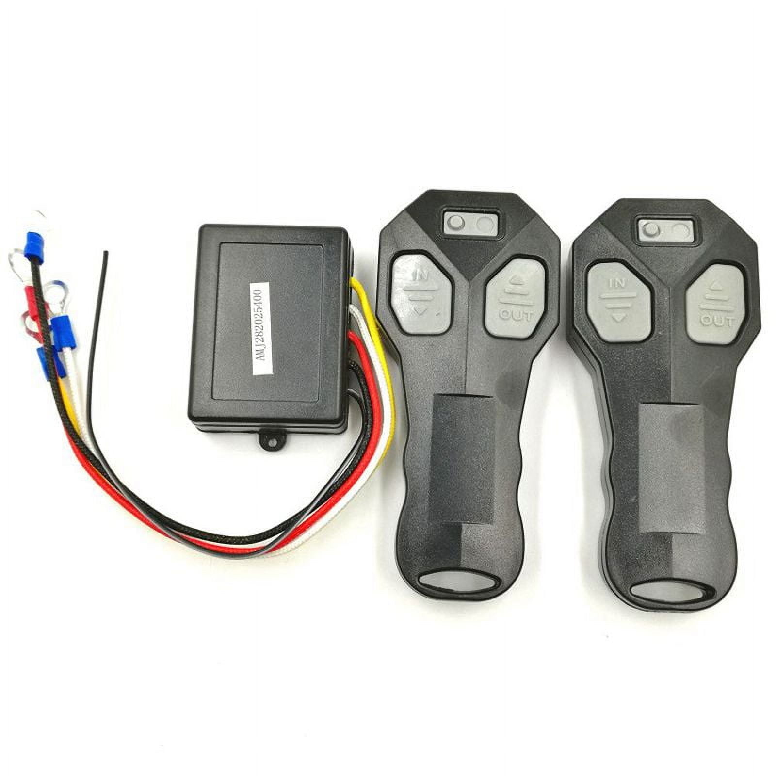 Universal Car Wireless Winch Remote Control With Twin Handset Two ...