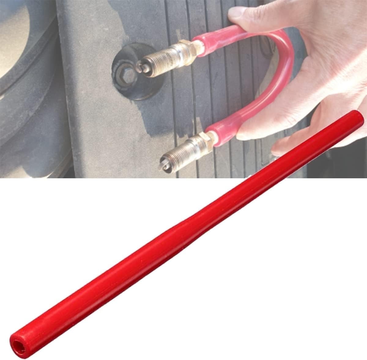 Universal Car and Motorcycles Spark Plug Socket, Reusable Rubber Tube ...