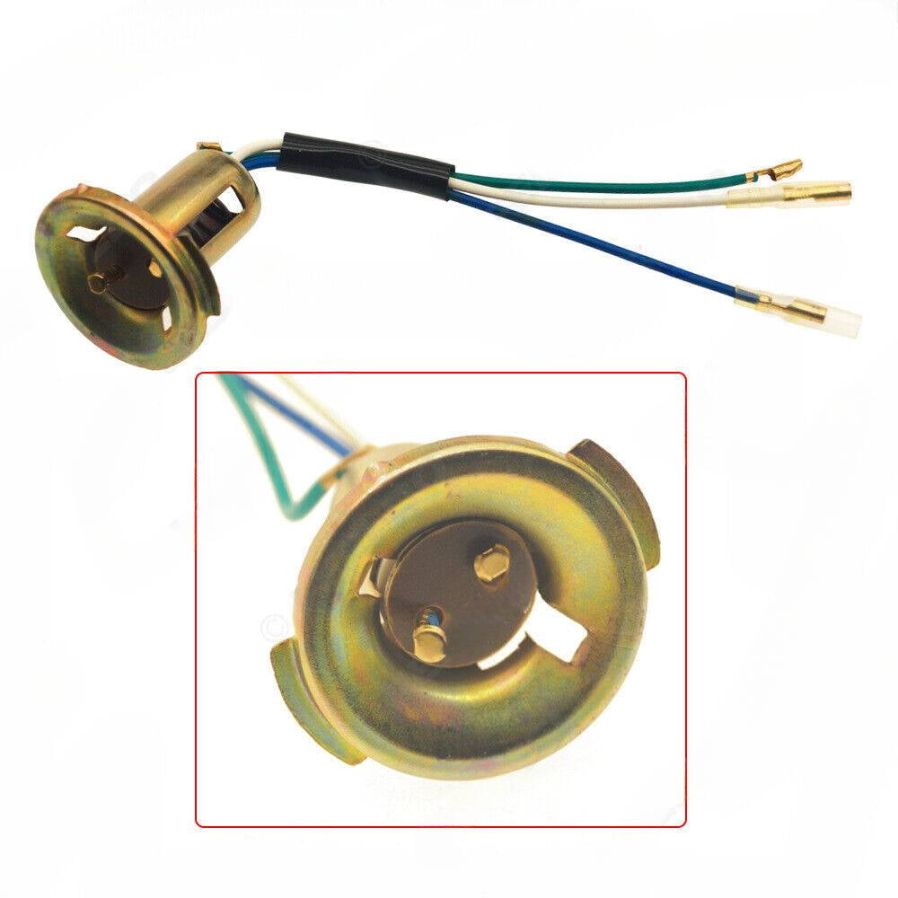 Universal Car and truck 1157/BA15D headlight bulb socket, double claw ...