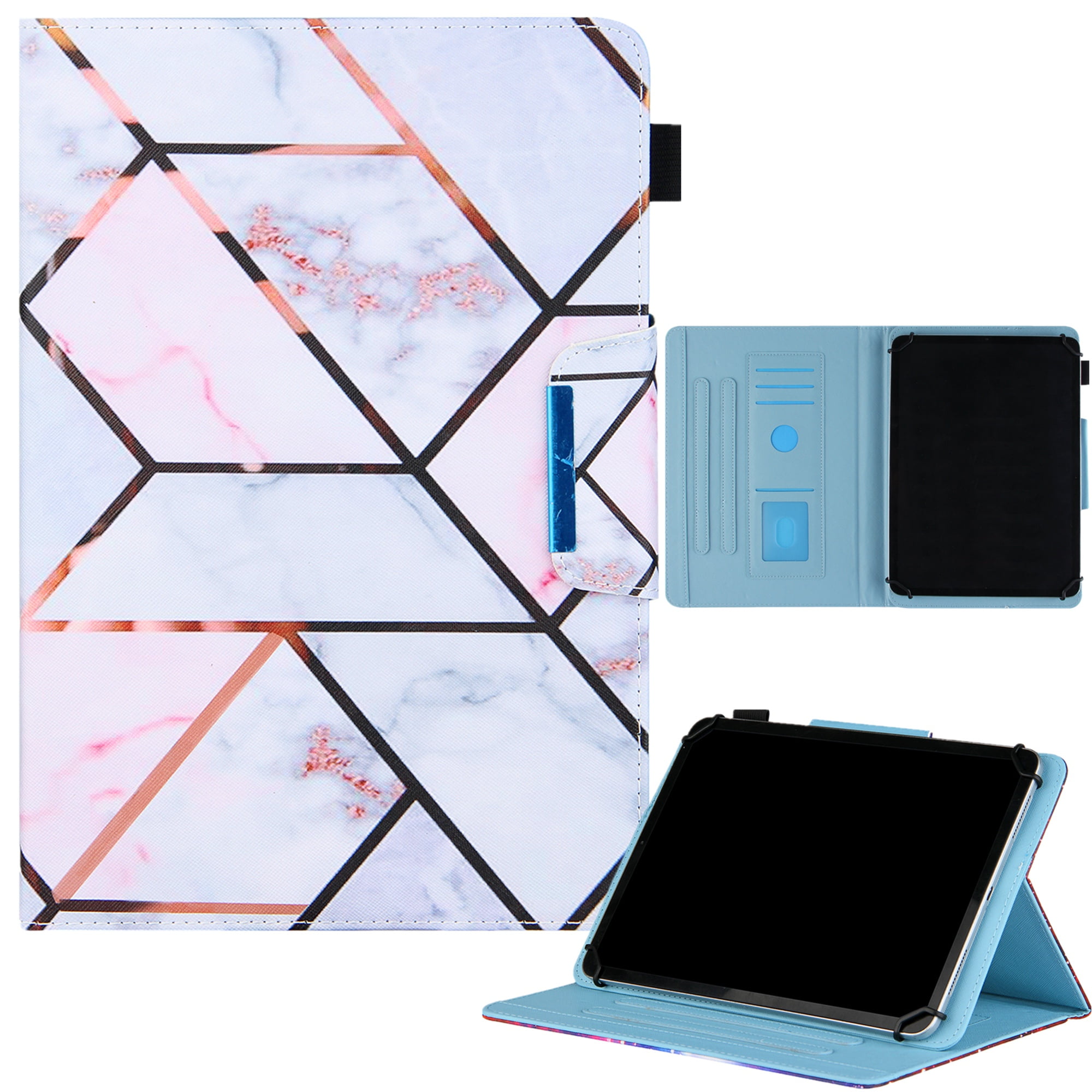 Universal Case for 6.5-7.5" Tablet, Dteck Pretty Pattern PU Leather ...