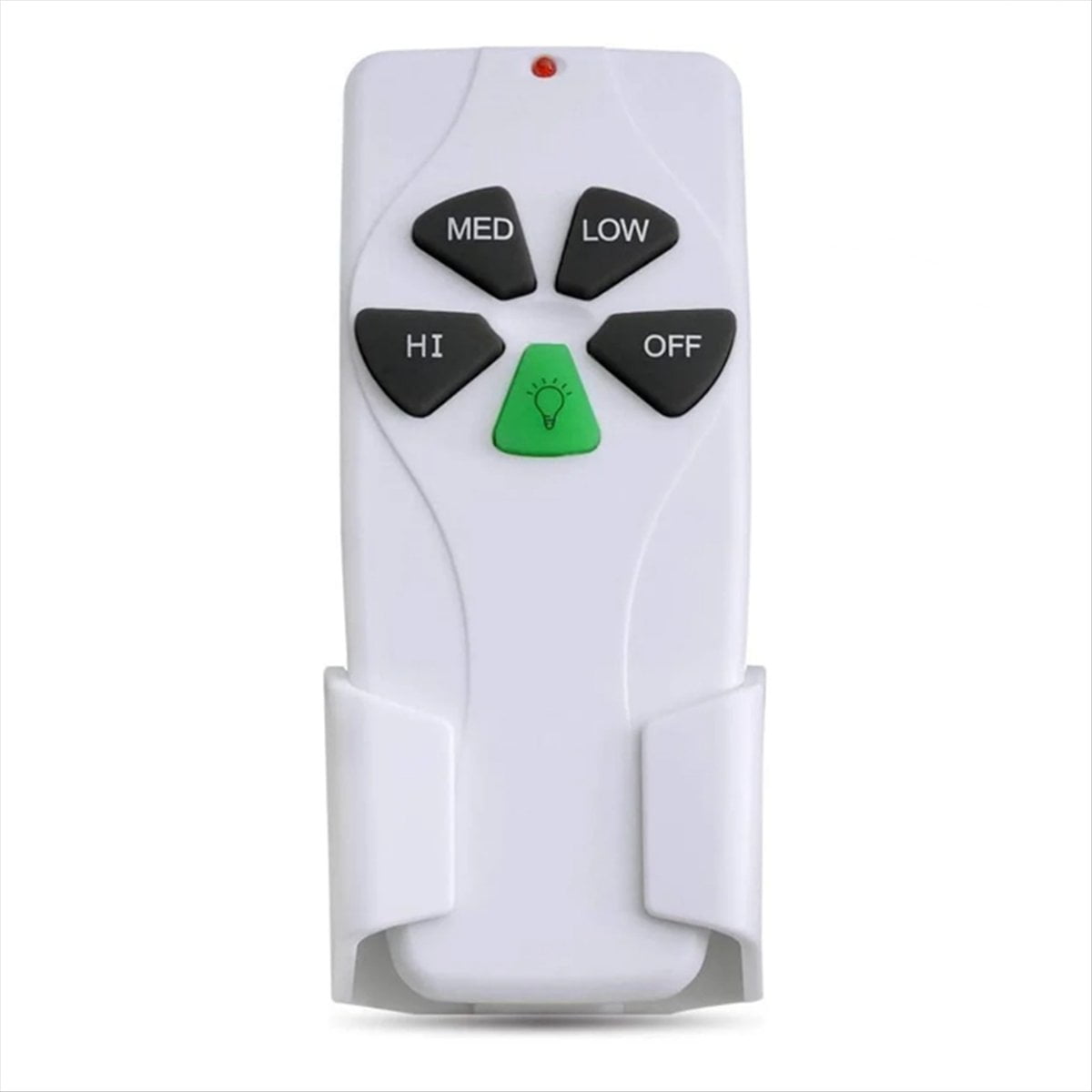 Universal Ceiling Fan Remote, 3 Speed & Light Dimmer Control for 53T ...