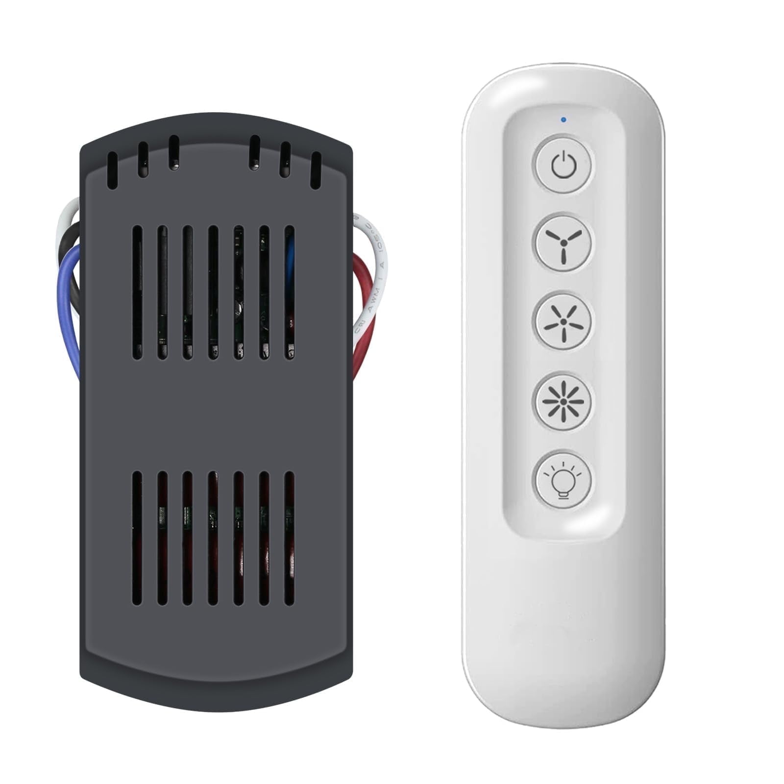 Universal Ceiling Fan Remote Control Kit for 3 Speed, Works with Hunter ...