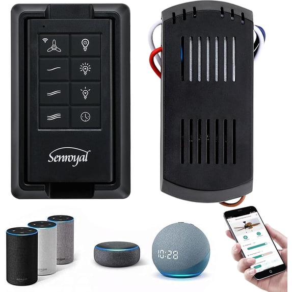 Universal Ceiling Fan Remote Control Kit, Smart Ceiling Fan Light ...