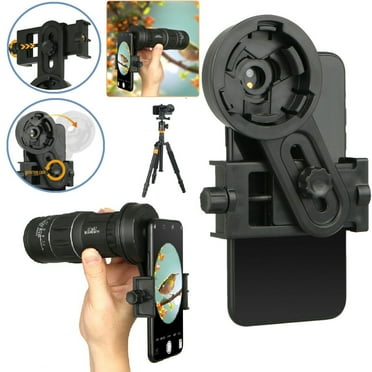 Universal spotting scope mobile phone adapter, compatible with ...