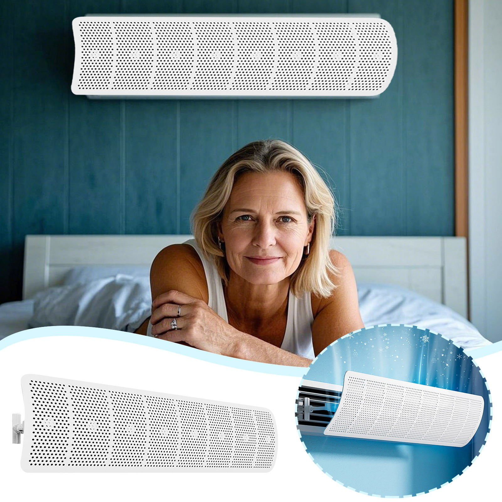 Universal Central Air Conditioning Windshield - Easy Install, Durable ...