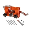 Universal Chainsaw Chain Sharpener, Large Grinder with 5 Stones & Angle ...