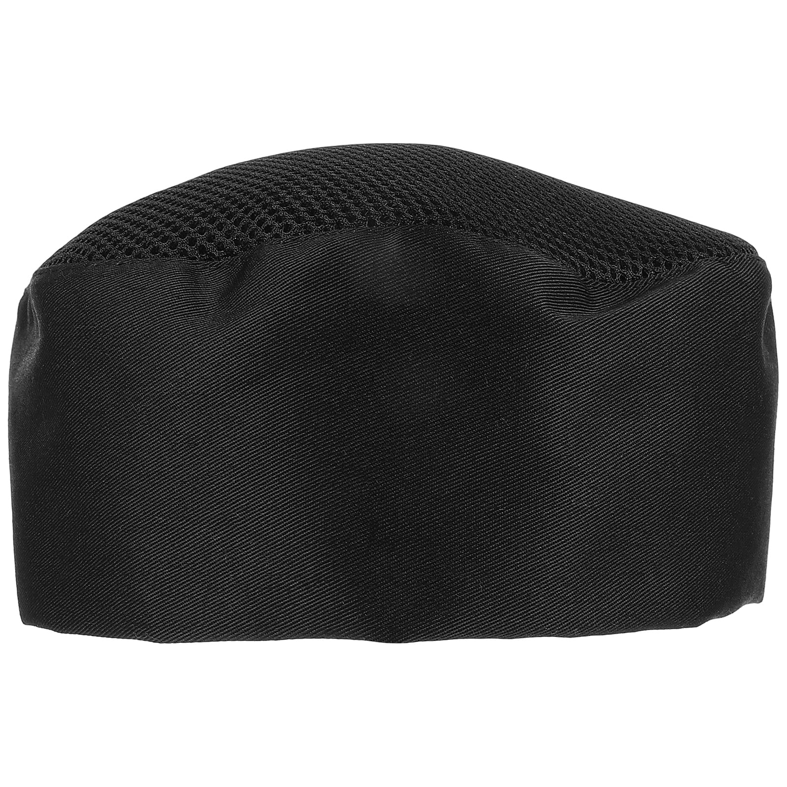 WHAMVOX Black Chef Hat for Kitchen Cooking Comfortable Cloth Restaurant ...