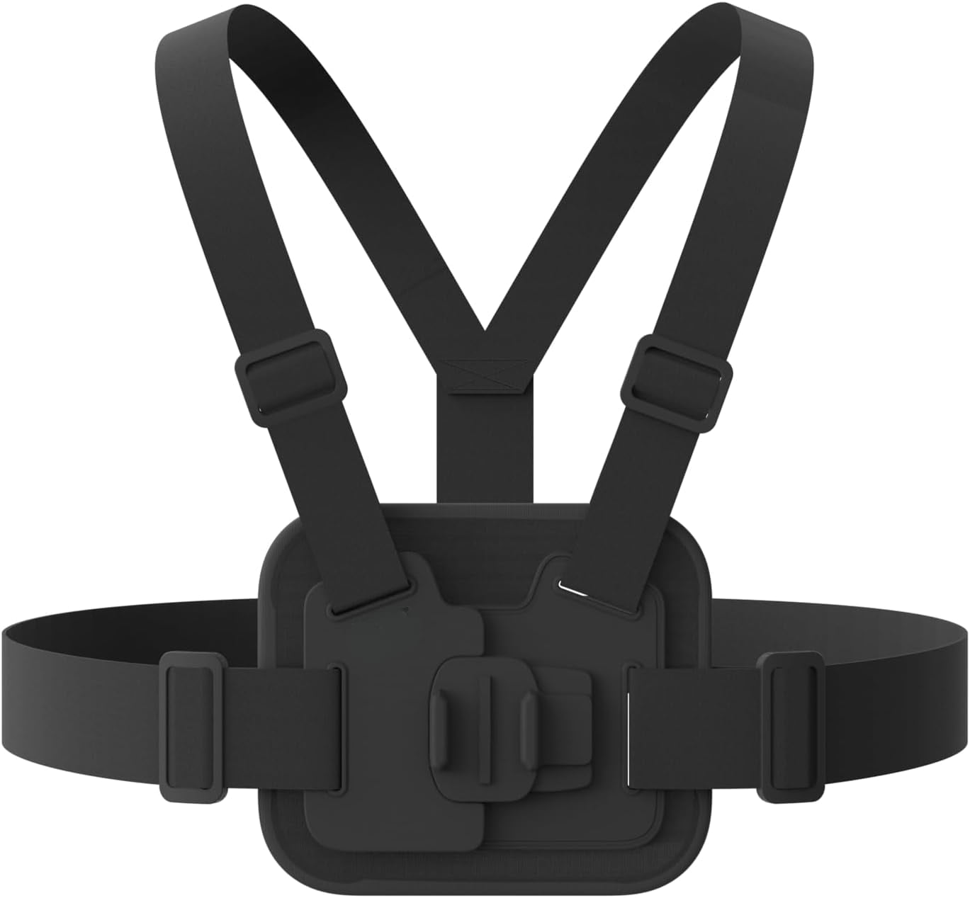 Universal Chest Mount for Action Cameras - Adjustable Harness, Black ...
