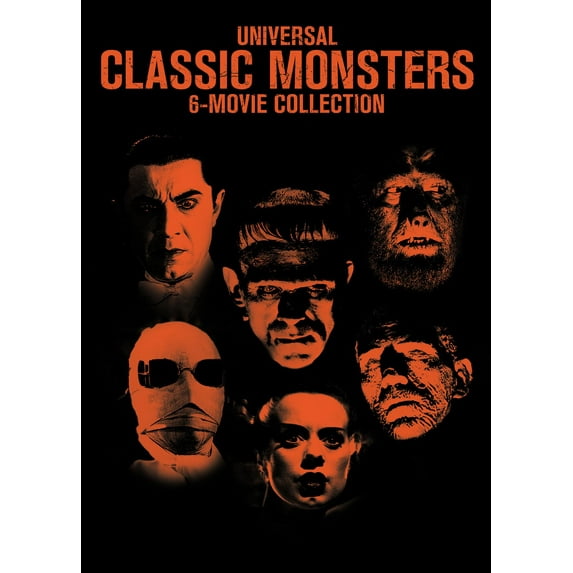 Universal Classic Monsters 6-Movie Collection (Frankenstein / Bride Of ...