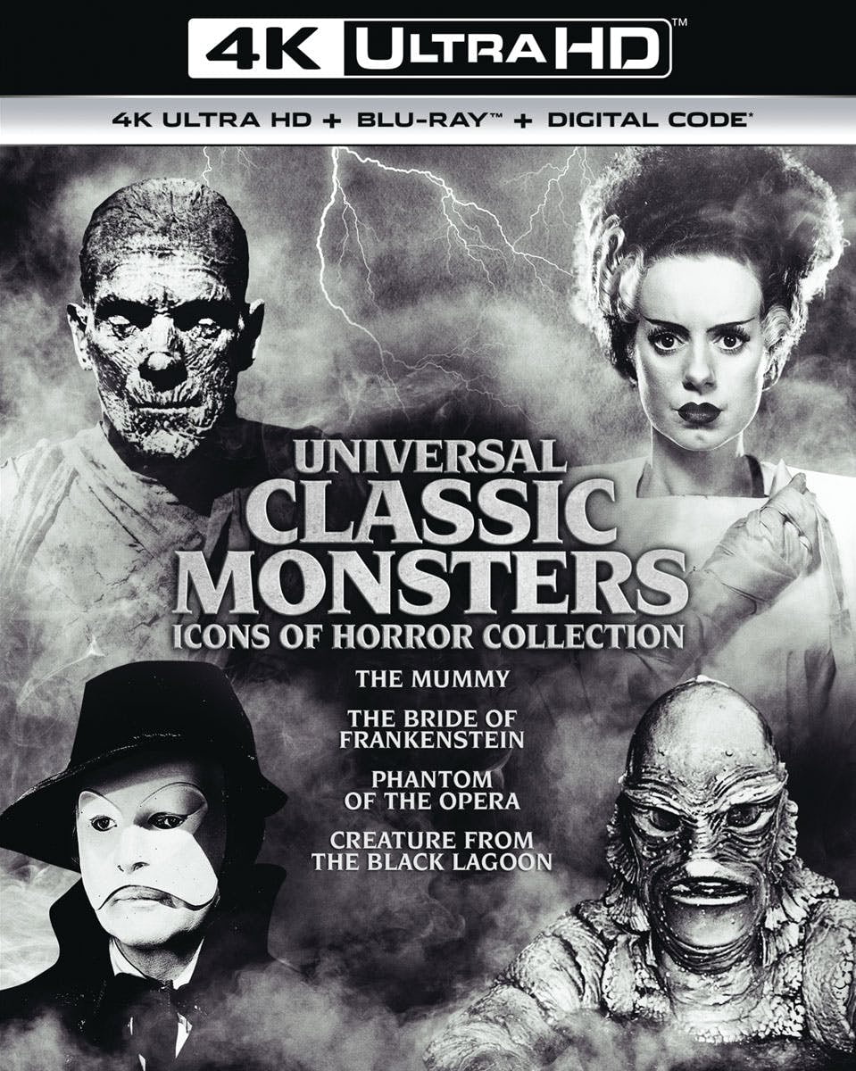 Universal Studios Classic Monsters: Mummy & Frankenstein Blu-ray Movie ...