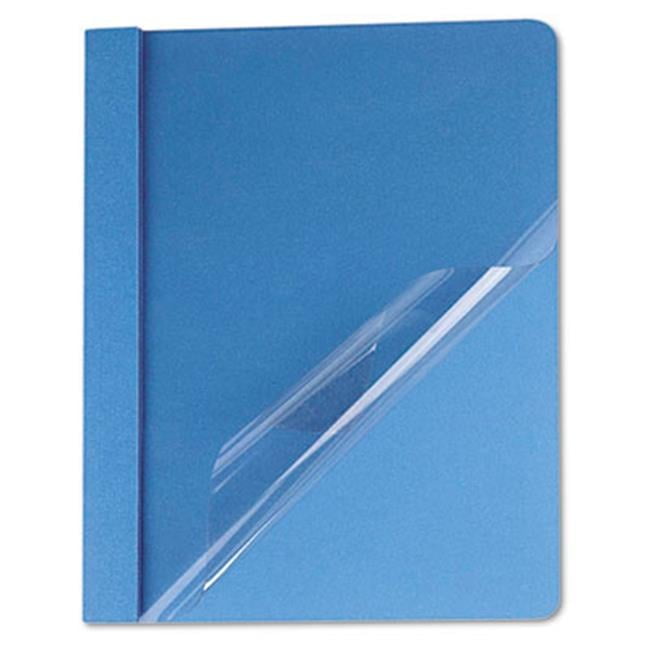 Universal Clear Front Report Cover Tang Fasteners Letter Size Light ...