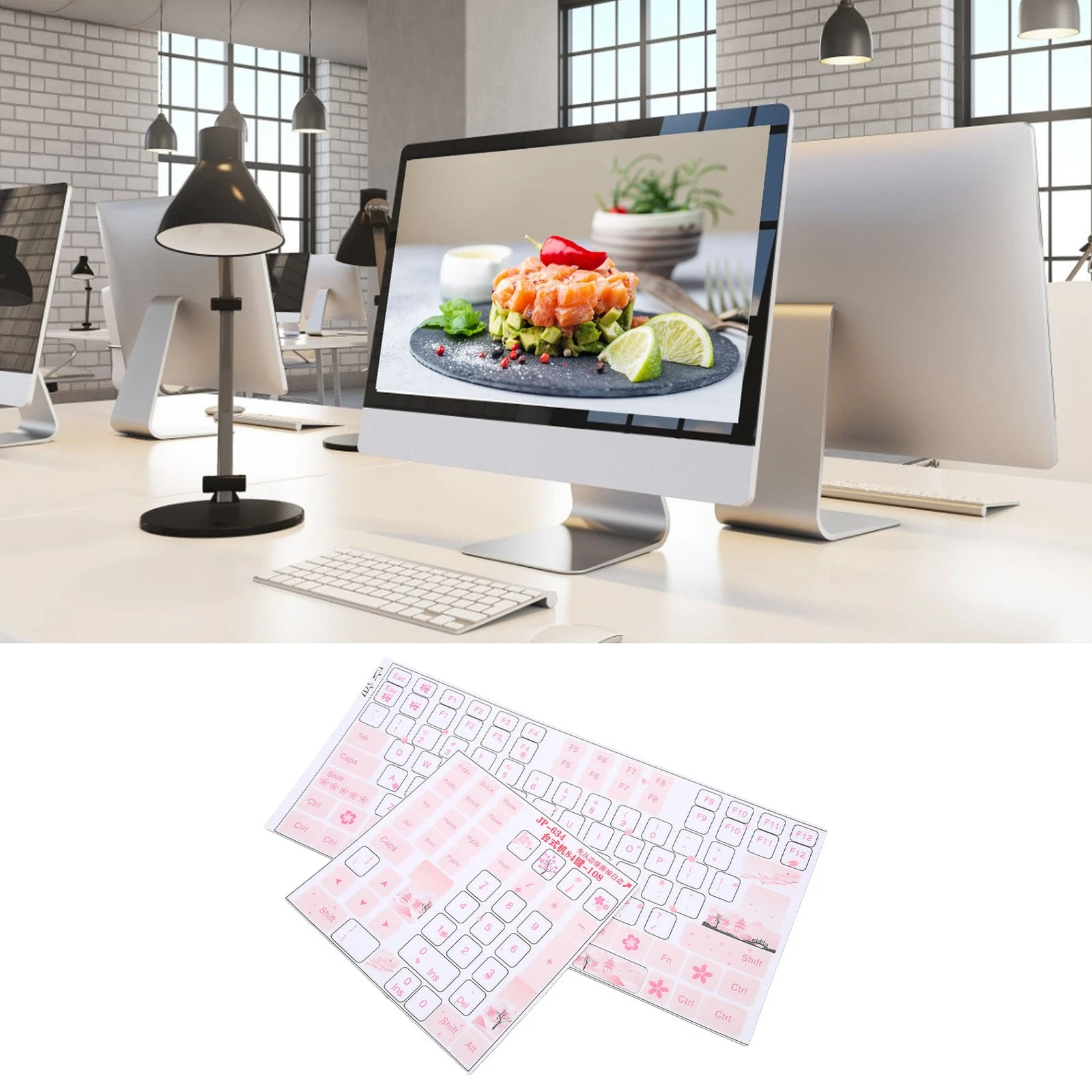 Universal Clear Keyboard Stickers Durable Easy To Use For Mechanical ...