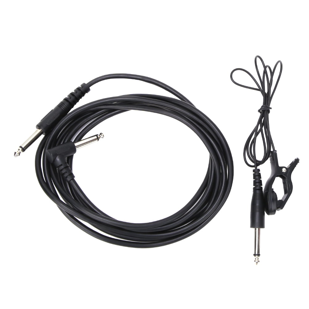 Universal Clip On Pickup 3 meters Cable 6.35mm Adapter Guitar Musical ...