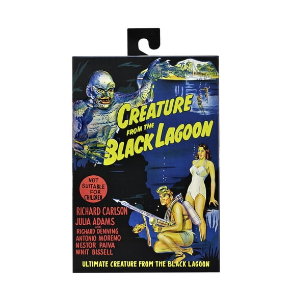 Ultimate Creature From The Black Lagoon Action Figure, 7 Inch, NECA ...