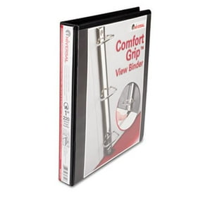2Pc Universal Economy Round Ring View Binder, 3 Rings, 1" Capacity, 11 ...