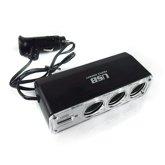 Universal Compact Auto Chargers Splitter Power Distribution Hub with ...