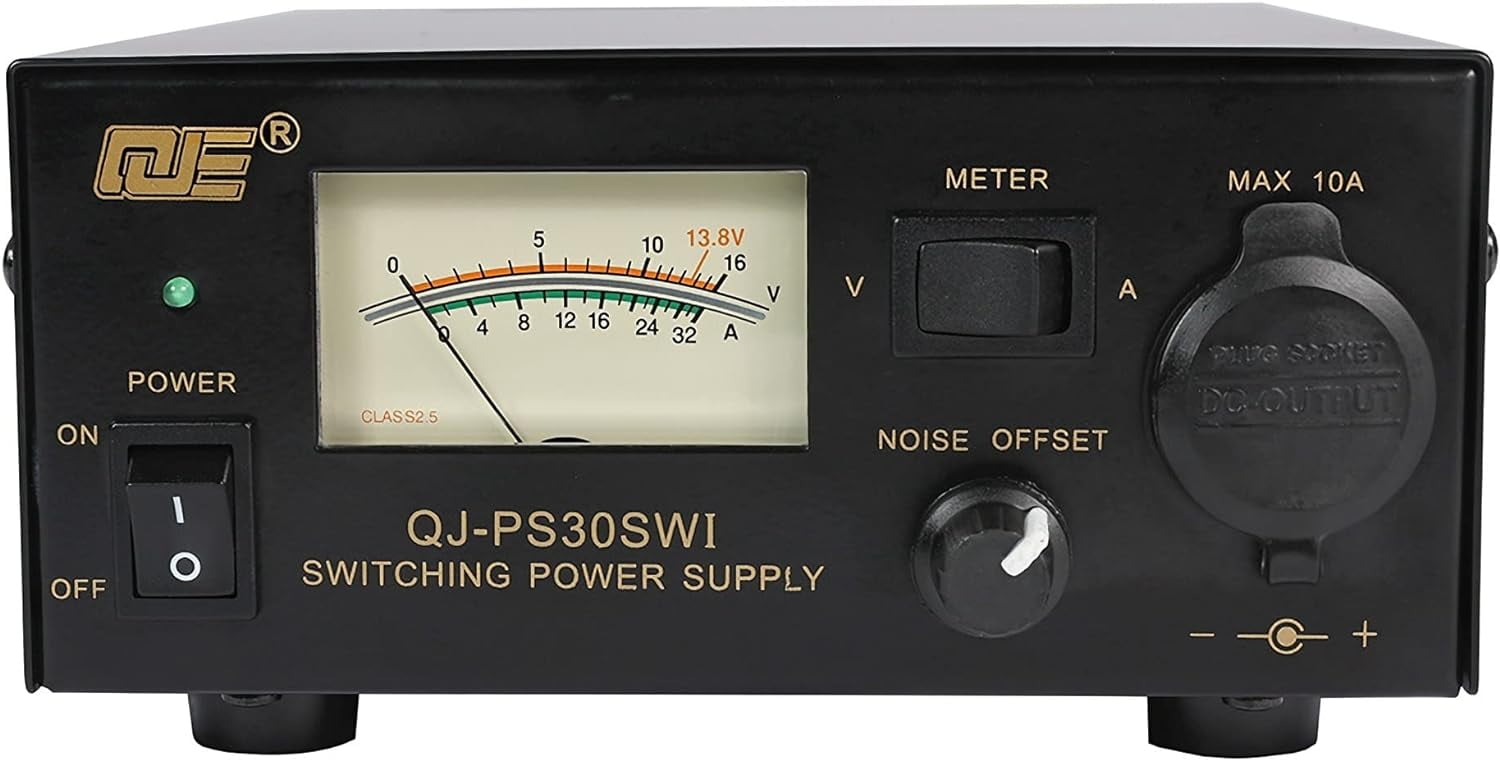 Universal Compact Ham Radio Power Supply 30A DC 13.8V Fixed Output ...
