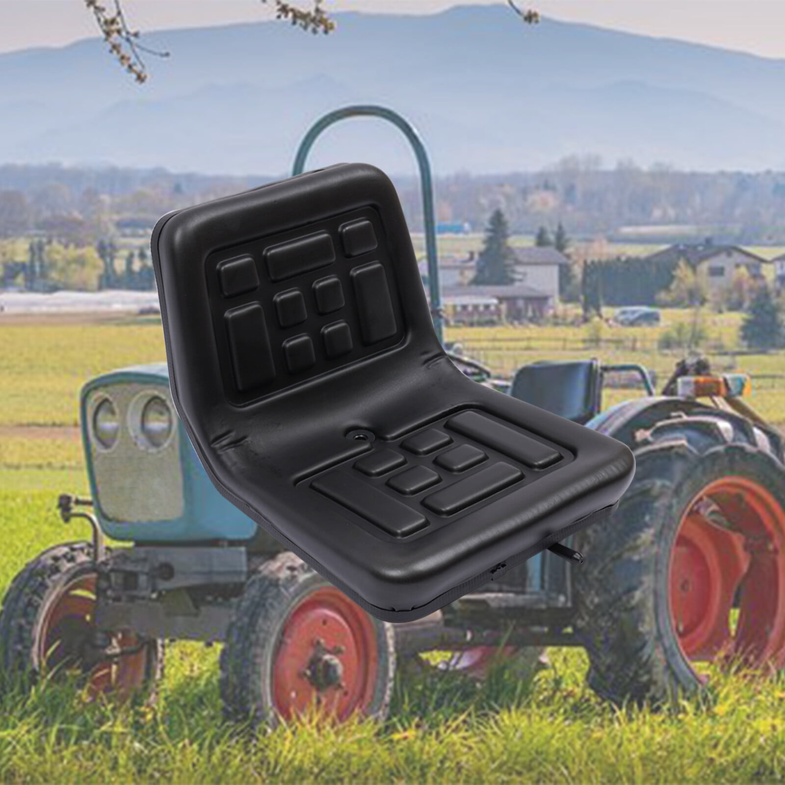 Universal Compact Tractor Seat with Brackets For Mower Dumper Digger ...