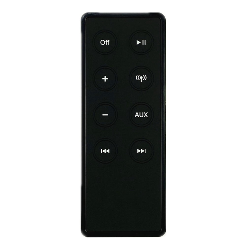 Universal Compatibility Remote for Speaker Systems Offering Wide Ranges ...