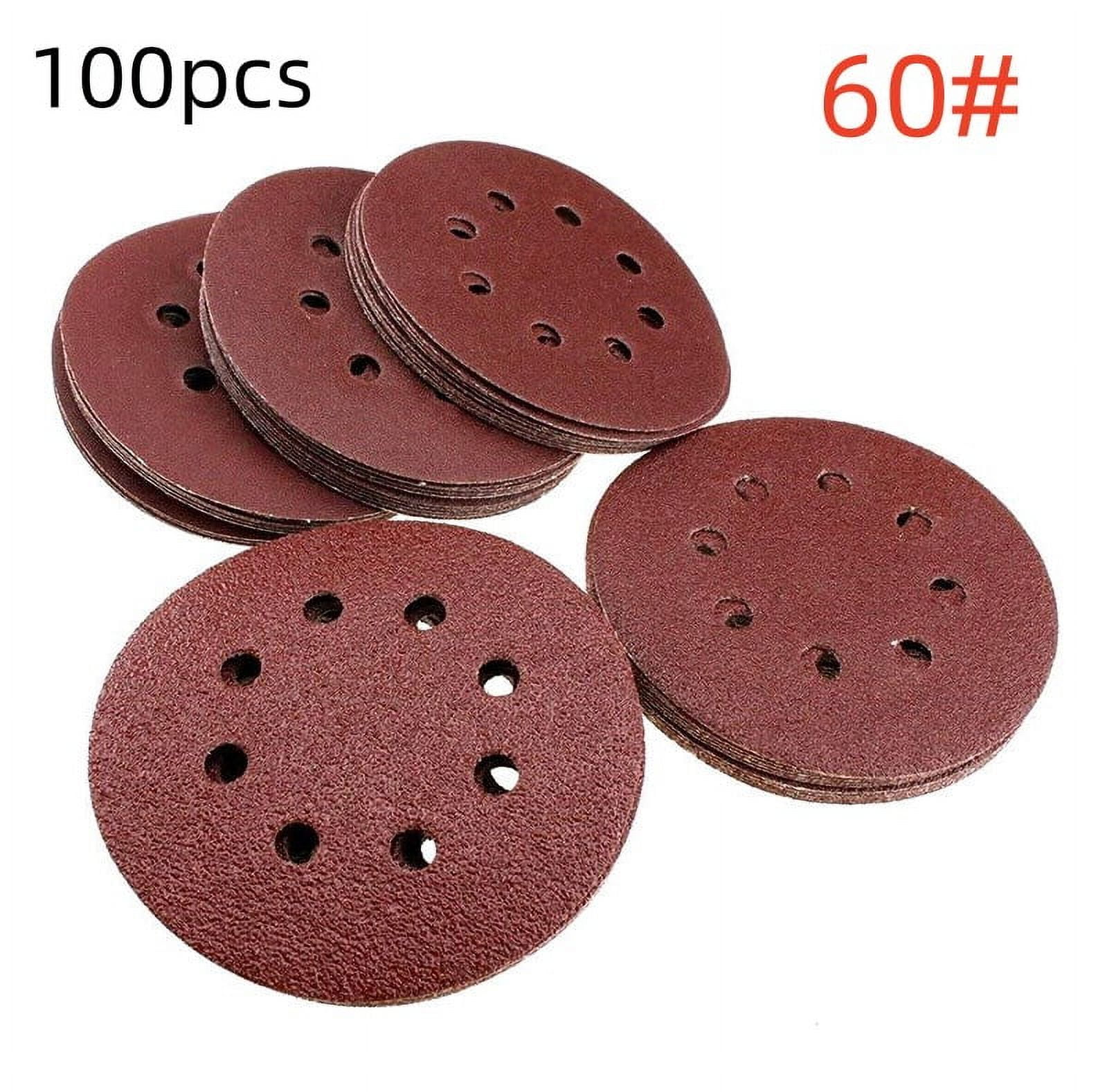 Universal Compatibility Sanding Discs for 125Mm Velcro Sanders, Super ...