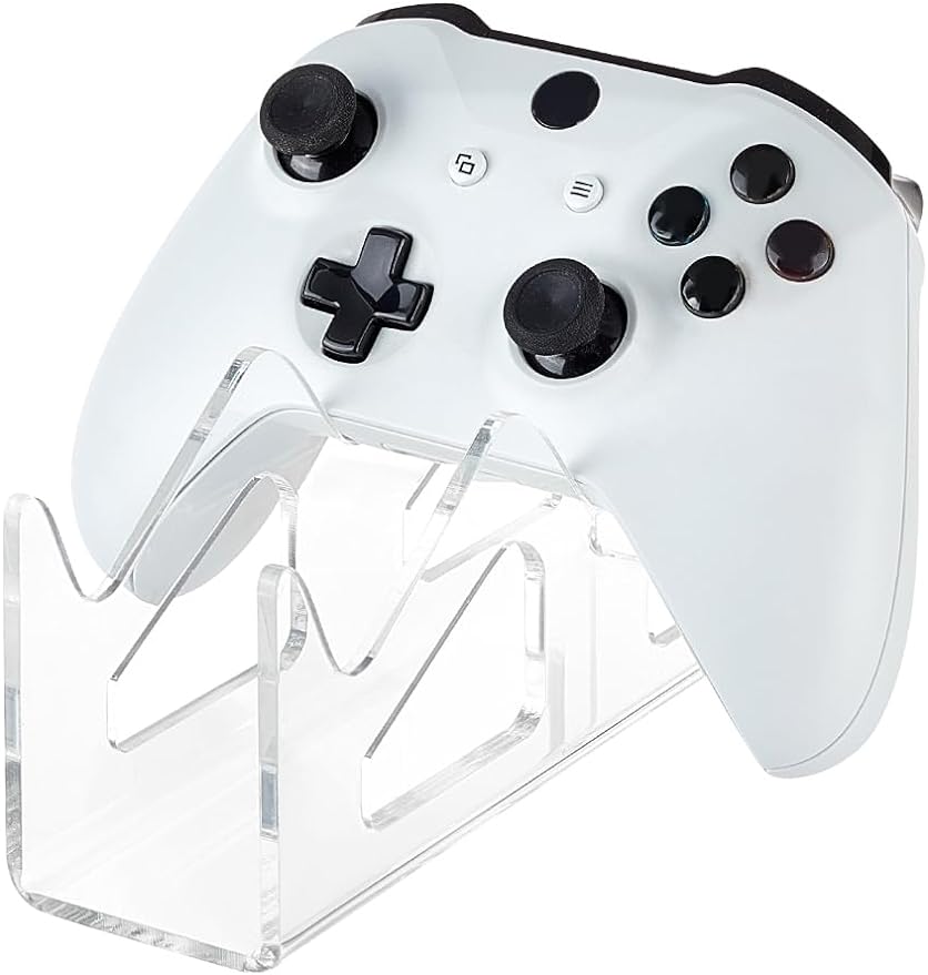 Universal Controller Holder Clear Acrylic Dual Game Controller Stand ...