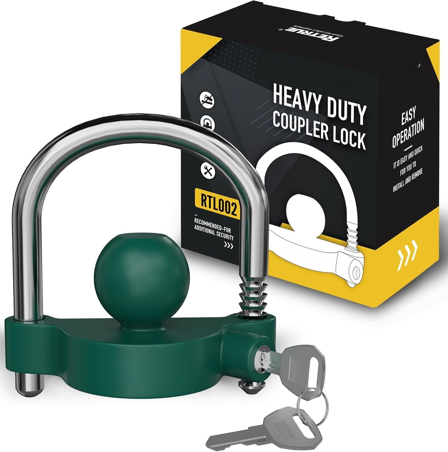 Universal Coupler Lock Trailer Locks Ball Hitch Trailer Hitch Lock ...