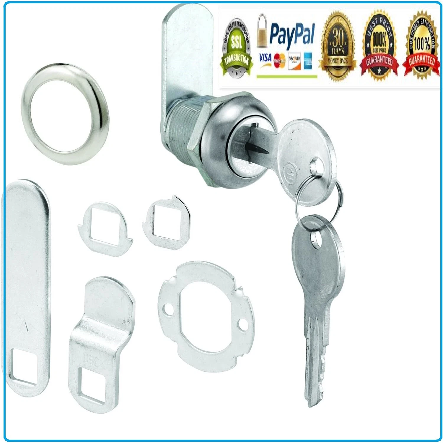 Universal Craftsman Tool Box Lock Chest Key Storage Truck Safe Cylinder ...