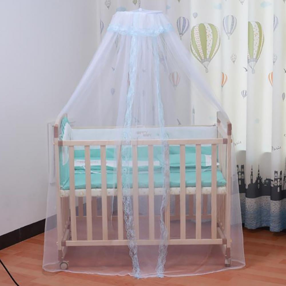 Universal Crib Mosquito Mesh Net, Floor Mosquito Net Palace Dome ...