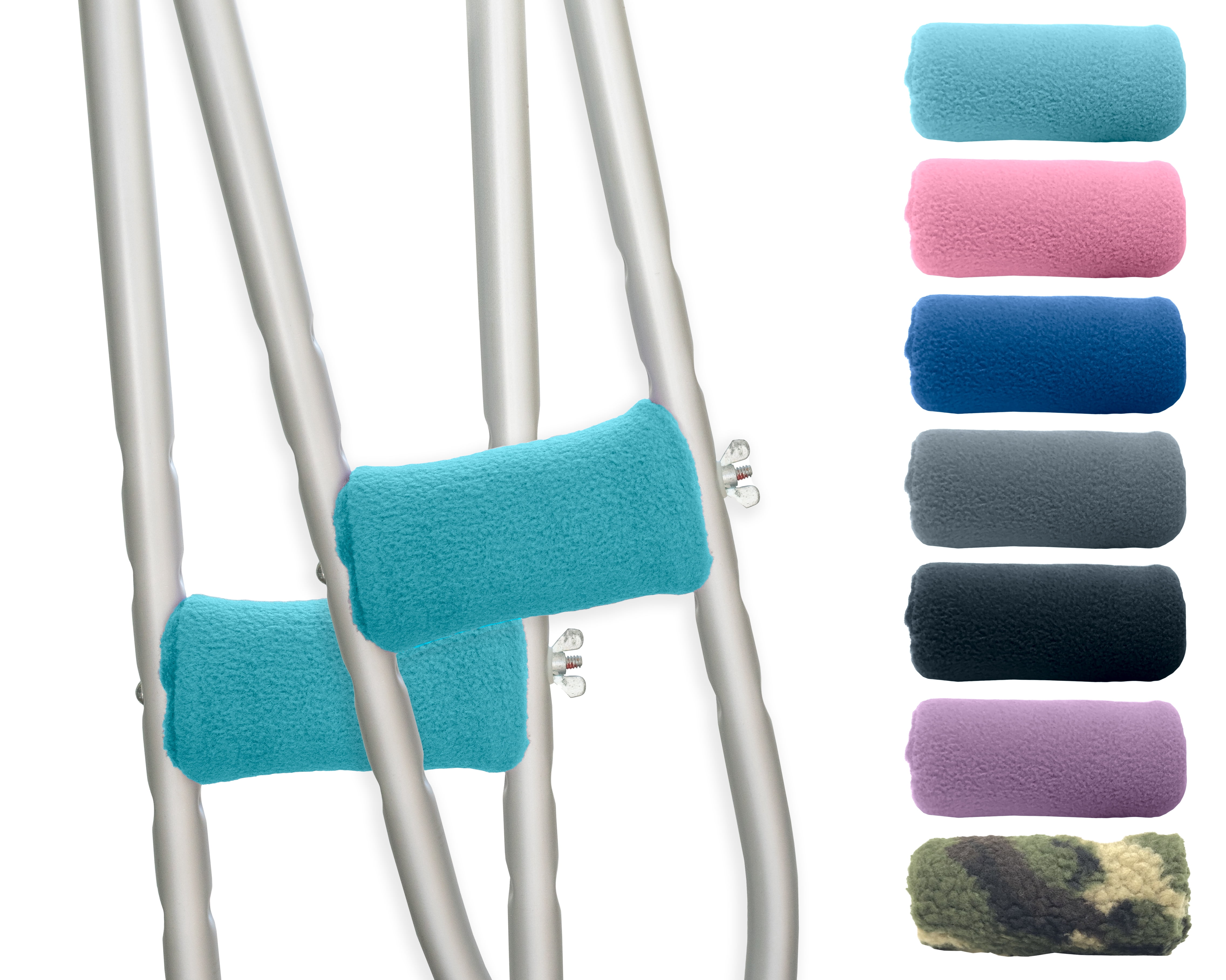 Universal Crutch Hand Grip Covers - All Colors - Walmart.com