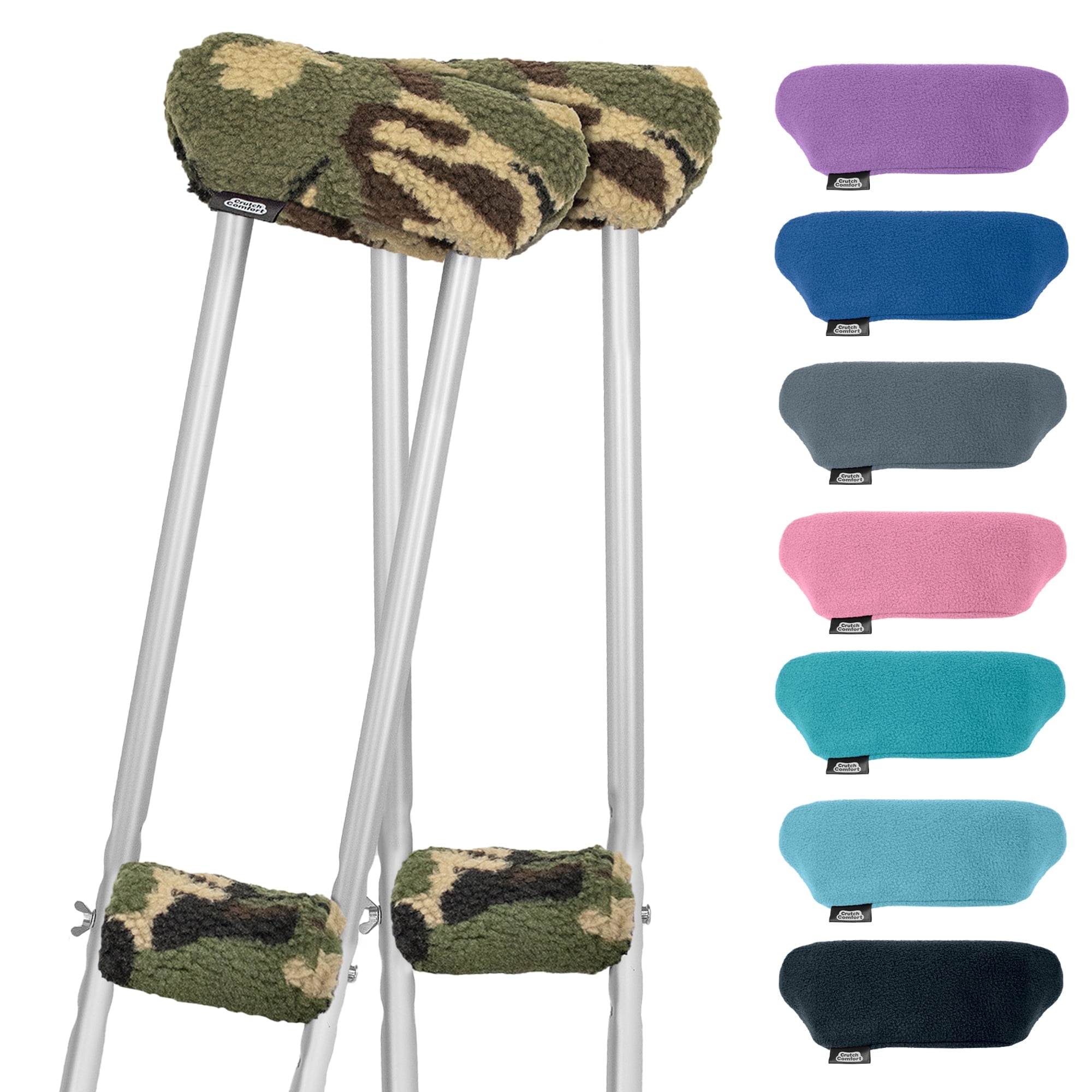 Universal Crutch Underarm Pad and Hand Grip Covers, Camo - Walmart.com