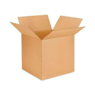Cubed Fixed-Depth Corrugated Shipping Boxes, Regular Slotted Container ...