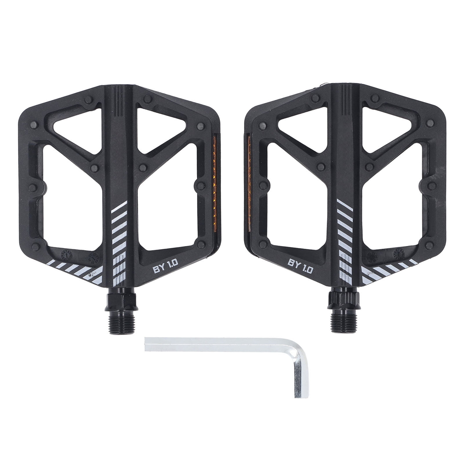 Universal Cycle Pedals, Reduced Friction, Bearing Design, Enhanced ...