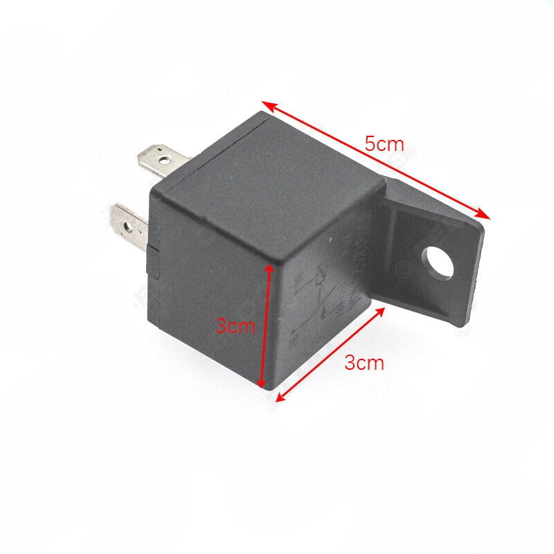 Universal DC 12V/24V 40A car 4-pin relay+4-pin plug wire 4-pin car ...