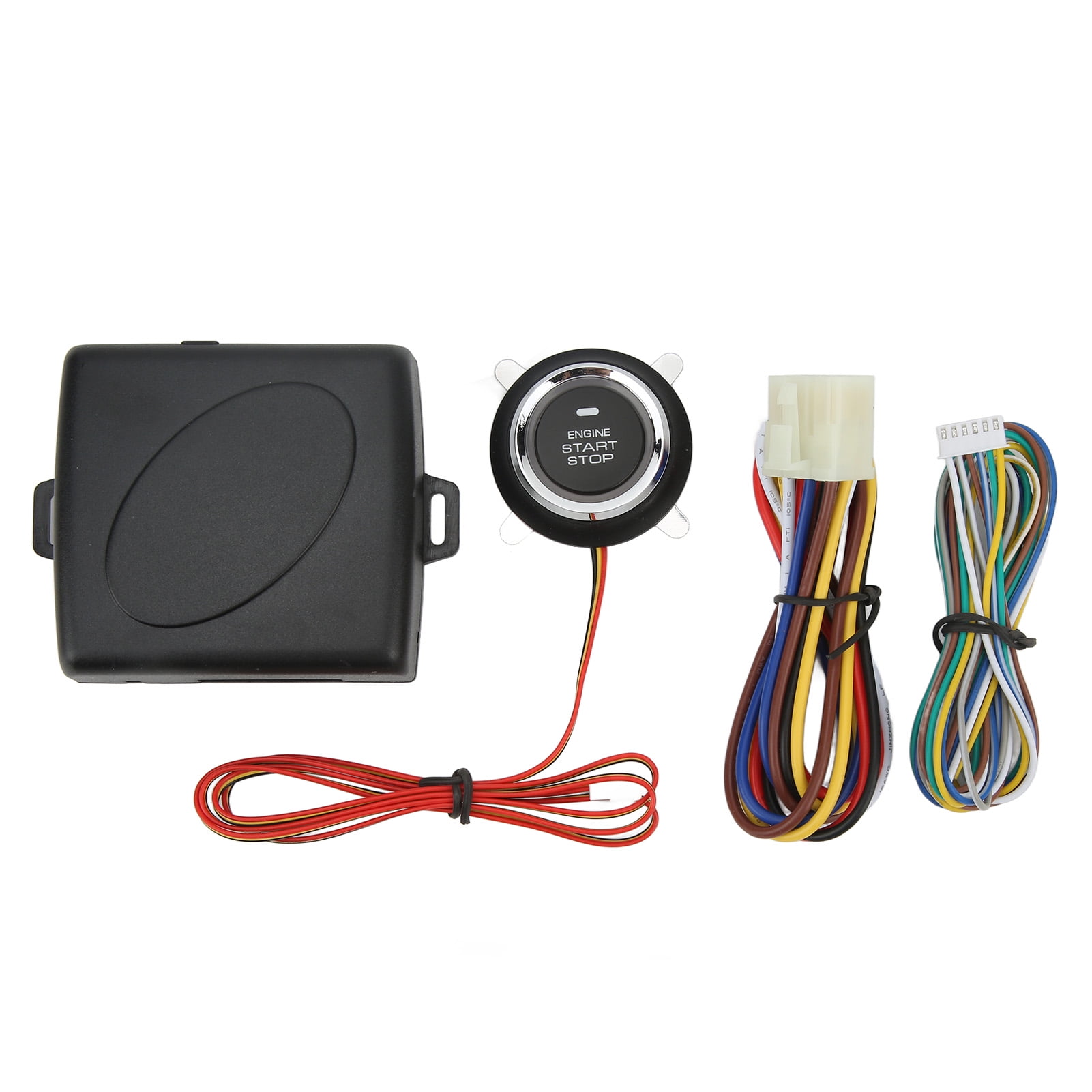 Universal DC 12V Vehicles Smart Push to Start Engine Ignition Kit with ...