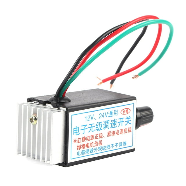 Universal DC Motor Speed Controller 12V/24V Motor Speed Controller ...