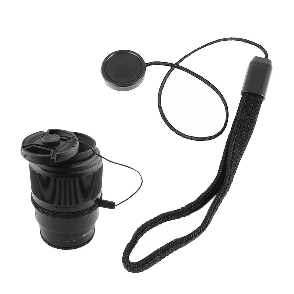 Universal DSLR Lens Cover Cap Holder Keeper Strap Cord String Leash Rope for for for sport ...