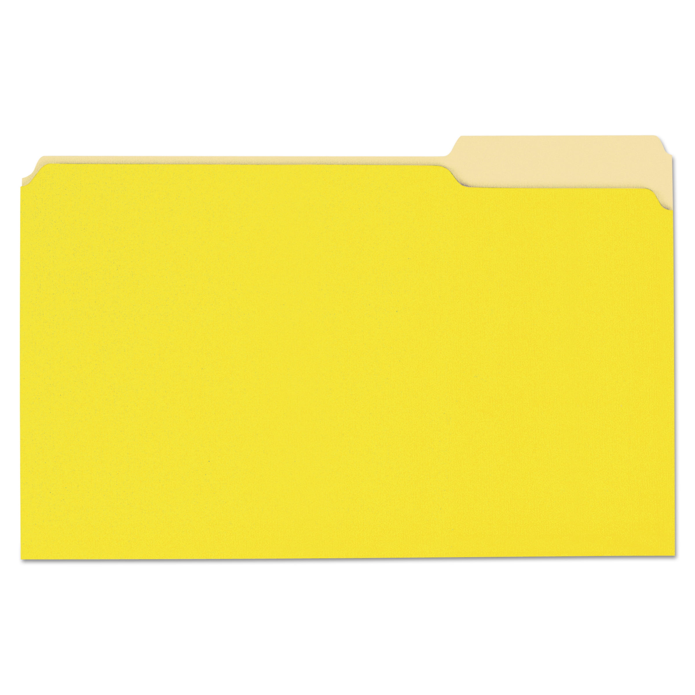 Universal Deluxe Colored Top Tab File Folders, 1/3-Cut Tabs, Legal Size ...
