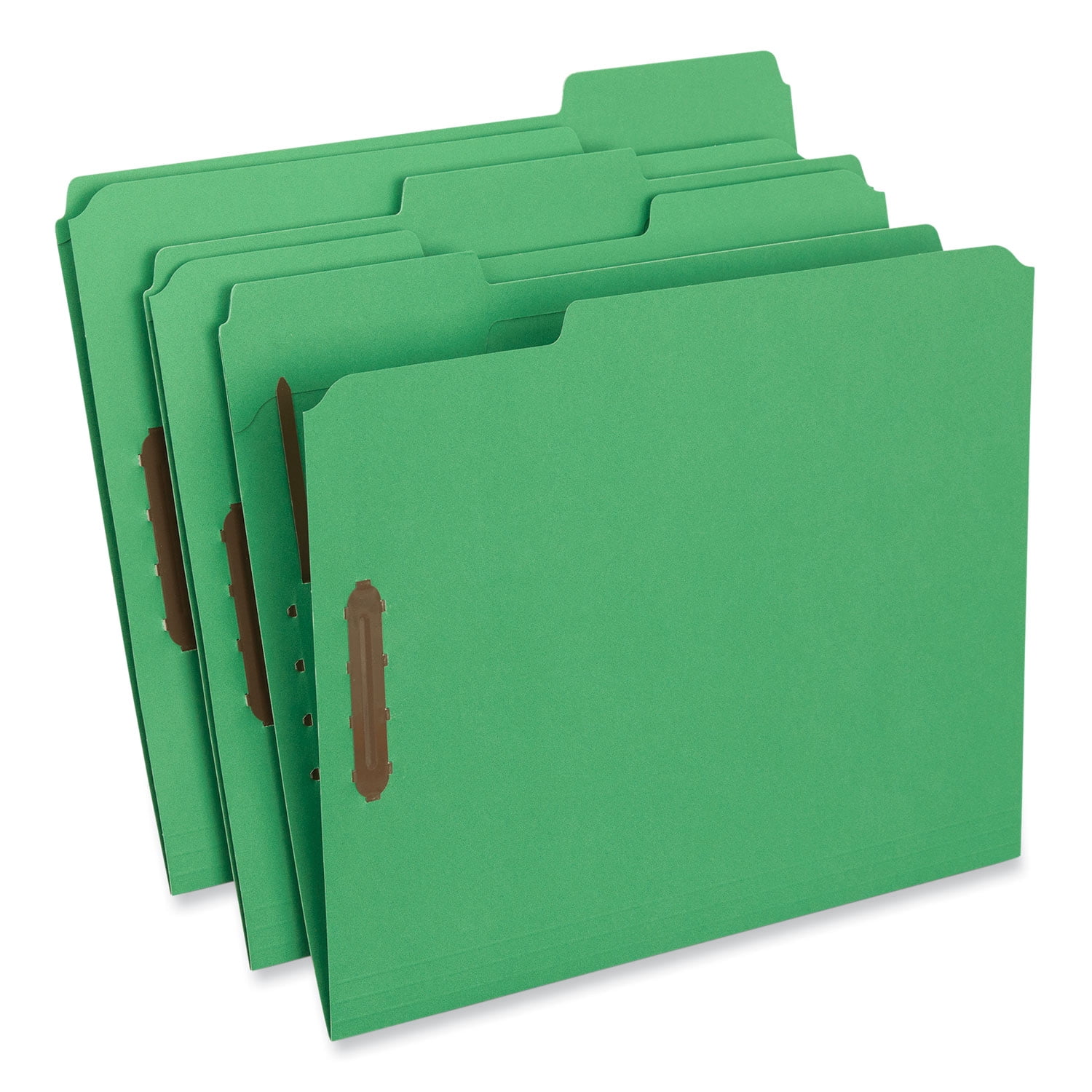 Universal Deluxe Reinforced Top Tab Folders with Two Fasteners, 1/3-Cut ...