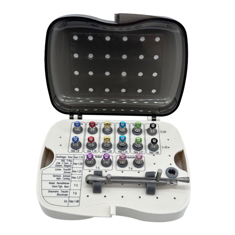 Universal Dental Implant Torque Wrench Ratchet,10-70NCM Ratchet Drivers ...