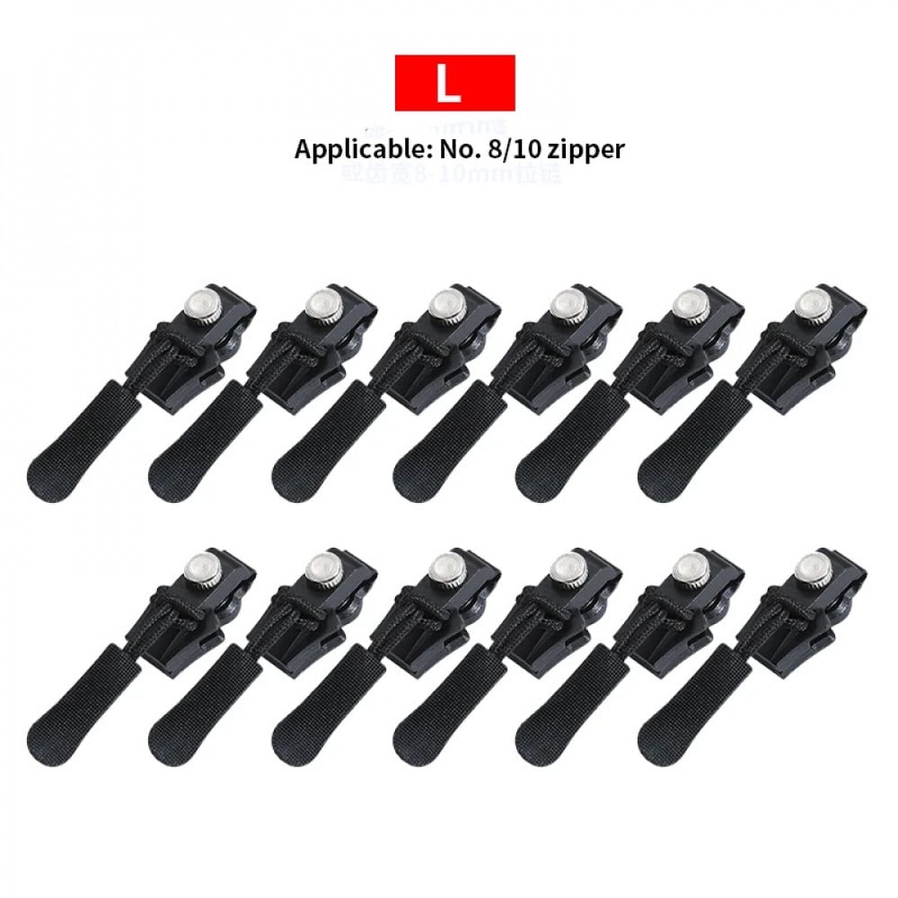 Universal Detachable Metal Zipper Slider Puller Detachable Instant ...
