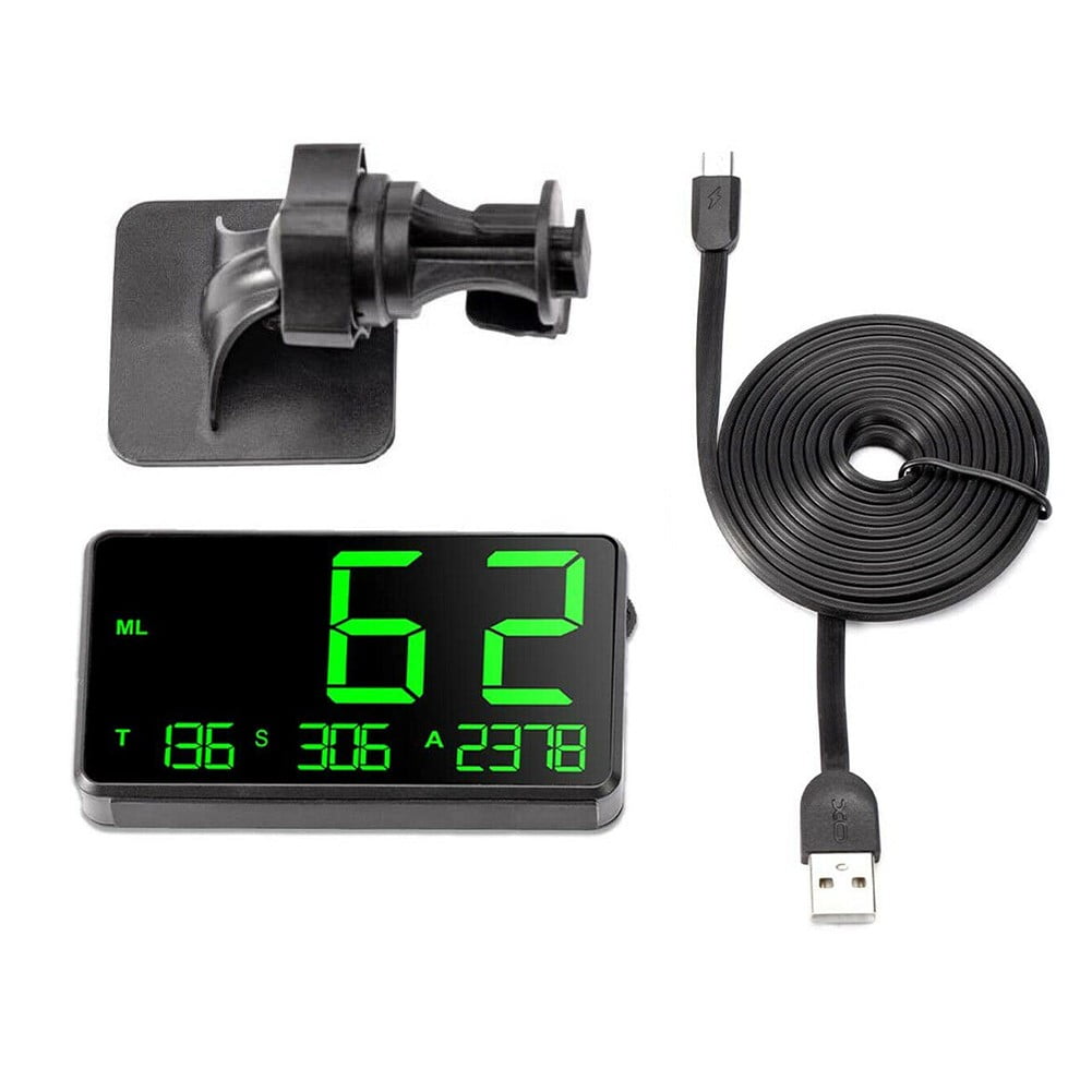 Universal Digital Car GPS Speedometer Speed Display KM/h MPH For Bike ...