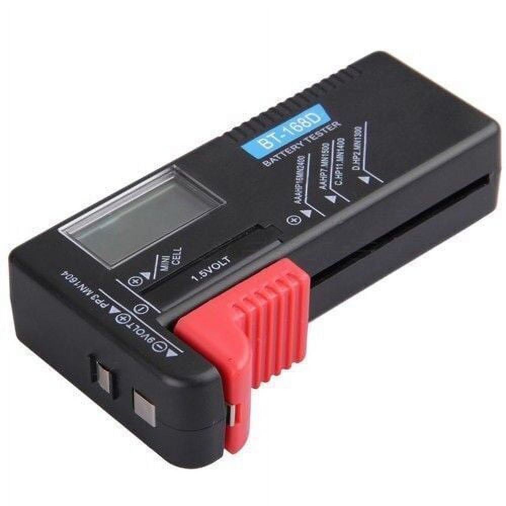 Universal Digital LCD Battery Checker Volt Tester Cell AA AAA C D 9V ...
